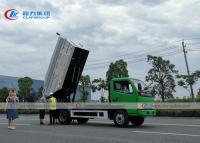 China Dongfeng 4x2 Small Hydraulic Rear Loader Garbage Truck for sale