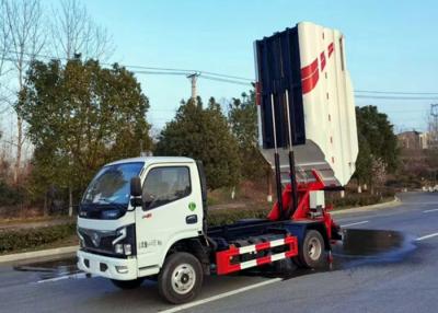 China Dongfeng 4x2 5 Ton Hydraulic Rear Dumper Sealed Garbage Compactor Truck Euro 3 for sale