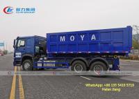 China Howo 6x4 20T Roll Off Hooklift Garbage Collection Truck 336HP Euro for sale