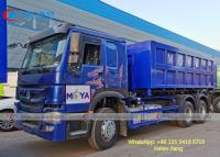 China Howo 6x4 20T Roll Off Hooklift Garbage Collection Truck 336HP Euro for sale