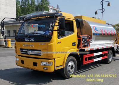 China Dongfeng 4x2 6 Wheels 5000L Bitumen Distributor Truck for Road Construction for sale