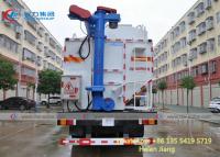 China SGS Tri Axle 56m3 Hydraulic Auger Grain Truck Trailer Bulk Feed Transport for sale