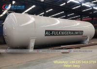 China Horizontal Q370R Carbon Steel LPG Storage Tank 120cbm 60t 120000Liters for sale