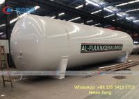 China Horizontal Q370R Carbon Steel LPG Storage Tank 120cbm 60t 120000Liters for sale