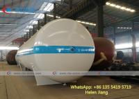 China 40MT 80M3 LPG Gas Storage Tank 80000Liters with Rochester Level Gauge ASME for sale