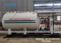 China 10000L 5T LPG Skid Station 1600mm Diameter for Cylinder Filling Plant for sale