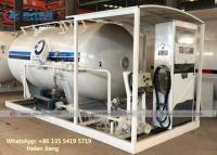 China 10000L 5T LPG Skid Station 1600mm Diameter for Cylinder Filling Plant for sale
