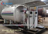 China 10000L 5T LPG Skid Station 1600mm Diameter for Cylinder Filling Plant for sale