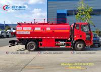 China FAW 4x2 15000L 15cbm Fuel Tanker Truck with Oil Pump for Diesel Transport for sale