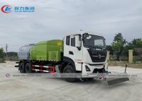 China Dongfeng 6x4 12000L High Pressure Street Washing Truck with Dual Water Pump System for sale