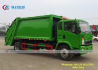 China Sinotruk Howo 4x2 140hp Garbage Compactor Truck 8cbm Waste Refuse Compactor for sale