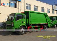 China Sinotruk Howo 4x2 140hp Garbage Compactor Truck 8cbm Waste Refuse Compactor for sale