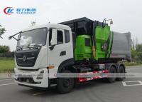 China Dongfeng Tianlong 6x4 16m3 Hook Lift Waste Removal Garbage Truck 336HP for sale