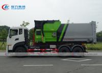 China Dongfeng Tianlong 6x4 16m3 Hook Lift Waste Removal Garbage Truck 336HP for sale