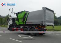 China Dongfeng Tianlong 6x4 16m3 Hook Lift Waste Removal Garbage Truck 336HP for sale