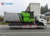 China Dongfeng Tianlong 6x4 16m3 Hook Lift Waste Removal Garbage Truck 336HP for sale