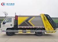 China JMC 4x2 115hp 5m3 6m3 Rear Loader Garbage Compactor Truck for Municipal Waste for sale