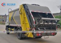 China JMC 4x2 115hp 5m3 6m3 Rear Loader Garbage Compactor Truck for Municipal Waste for sale