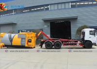China Dongfeng Tianlong 6x4 18m3 Hook Lift Garbage Truck 20 Ton Capacity Euro 5 for sale