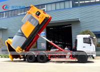 China Dongfeng Tianlong 6x4 18m3 Hook Lift Garbage Truck 20 Ton Capacity Euro 5 for sale