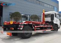 China Euro 3 Dongfeng 10 Wheeler 20 Ton Roll Off Garbage Truck Hook Arm Lift for sale