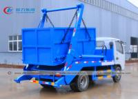China Dongfeng HOWO 4x2 4CBM Skip Loader Swing Arm Garbage Truck Diesel Euro 3 for sale