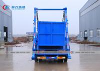 China Dongfeng HOWO 4x2 4CBM Skip Loader Swing Arm Garbage Truck Diesel Euro 3 for sale