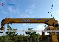 China Dongfeng Tianjin 4x2 8T Flatbed Tow Truck with XCMG Crane 120HP for sale