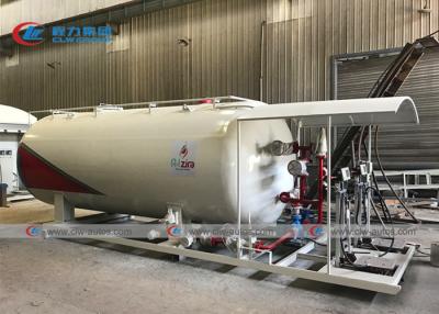 China ASME Explosion Proof Mobile LPG Refilling Plant 20000L 10Ton with 2 Filling Scales for sale