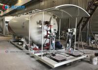 China ASME Explosion Proof Mobile LPG Refilling Plant 20000L 10Ton with 2 Filling Scales for sale