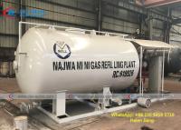China 5T Mobile LPG Gas Filling Station 10000L Capacity with Dual Pumps and Motors for Cylinder Refilling for sale