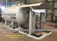 China 5T Mobile LPG Gas Filling Station 10000L Capacity with Dual Pumps and Motors for Cylinder Refilling for sale