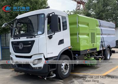 China Dongfeng Tianjin 4x2 8 Ton Road Washing Sweeper Truck with Cummins 190HP Engine for sale