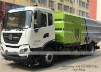 China Dongfeng Tianjin 4x2 8 Ton Road Washing Sweeper Truck with Cummins 190HP Engine for sale
