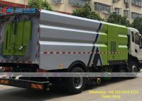 China Dongfeng Tianjin 4x2 8 Ton Road Washing Sweeper Truck with Cummins 190HP Engine for sale