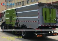 China Dongfeng Tianjin 4x2 8 Ton Road Washing Sweeper Truck with Cummins 190HP Engine for sale
