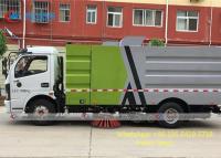 China Dongfeng 4x2 4m3 Watering Tank 5m3 Dust Tank Road Cleaning Sweeper Truck for sale