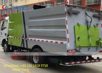 China Dongfeng 4x2 4m3 Watering Tank 5m3 Dust Tank Road Cleaning Sweeper Truck for sale