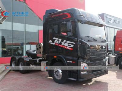 China FAW JH6 6x4 LNG Tractor Head Truck - 460HP Weichai Engine, 1000L Tank, 40T Towing Capacity for sale