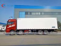China FAW JH6 30T Thermo King Refrigerator Van Truck 420HP 56m³ for sale