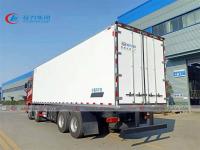 China FAW JH6 30T Thermo King Refrigerator Van Truck 420HP 56m³ for sale