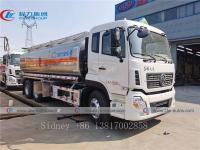 China Dongfeng Kinland 6x4 20000L Aluminum Alloy Gasoline Transport Truck 210HP for sale
