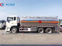 China Dongfeng Kinland 6x4 20000L Aluminum Alloy Gasoline Transport Truck 210HP for sale
