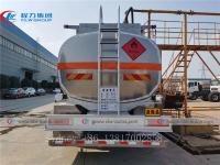 China Dongfeng Kinland 6x4 20000L Aluminum Alloy Gasoline Transport Truck 210HP for sale