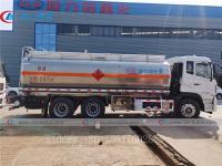 China Dongfeng Kinland 6x4 20000L Aluminum Alloy Gasoline Transport Truck 210HP for sale