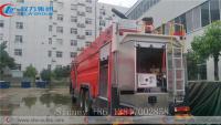 China Sinotruk Howo 6x4 371HP LHD RHD Fire Rescue Truck 10000L Water Foam Tank for sale