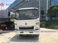 China Sinotruk Howo 5cbm 304 Stainless Steel Water Tank Truck 5000Liters 4x2 for sale