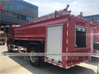 China Sinotruk Howo 4x2 4000L Water Tank Fire Fighting Truck with 60L/S Pump and 90 km/h Speed for sale