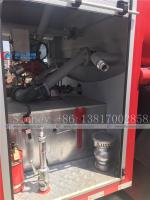 China Sinotruk Howo 4x2 4000L Water Tank Fire Fighting Truck with 60L/S Pump and 90 km/h Speed for sale