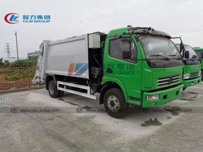 China Dongfeng 7CBM 7000L Compactor Garbage Truck 130HP Euro II Waste Collection for sale